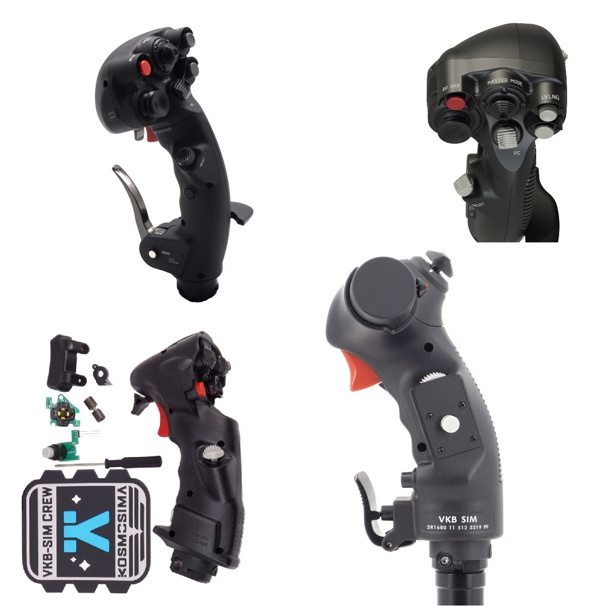 Gunfighter Mk.IV (Rev.C) Stand-alone Grips without base