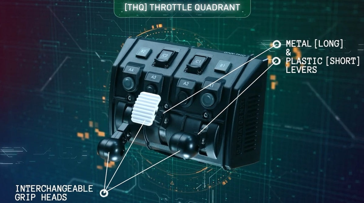 GNX Throttle Quadrant (GNX-THQ) – VKB-SIM Australia