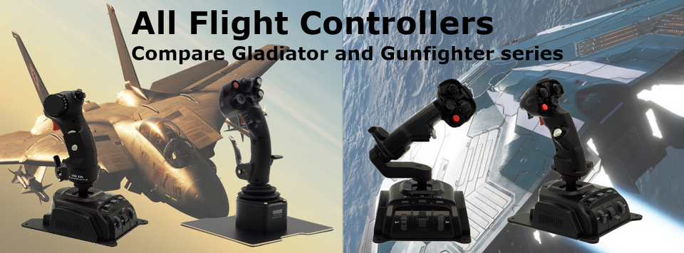 Best Flight and Space Sim Controllers & Joysticks | VKB-SIM Australia