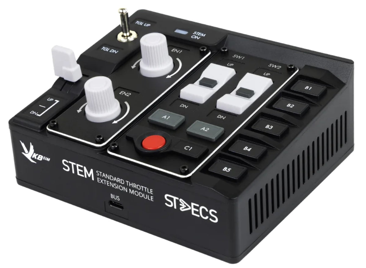 STECS STEM (Standard Throttle Extension Module) – VKB-SIM Australia
